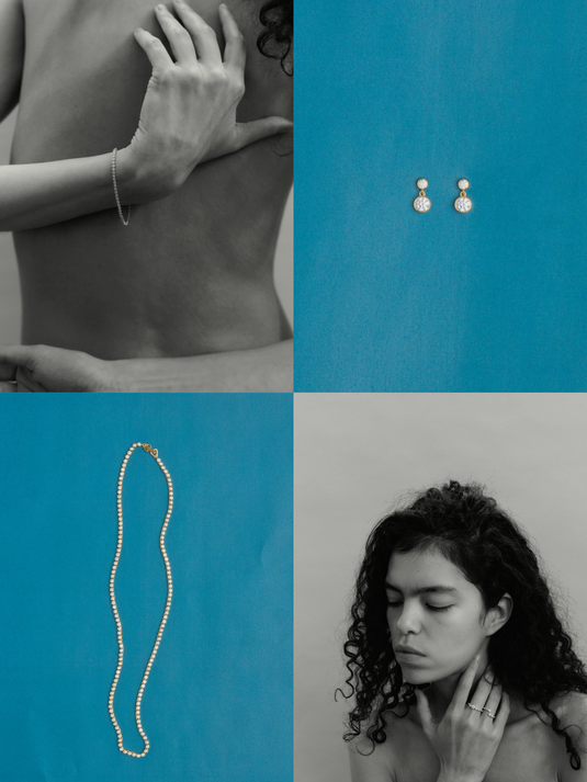 Dualism Oval earrings – Ragbagstudio